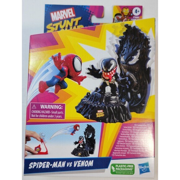 Hasbro | Toys | Marvel Stunt Squad Action Figure Spiderman Vs Venom ...